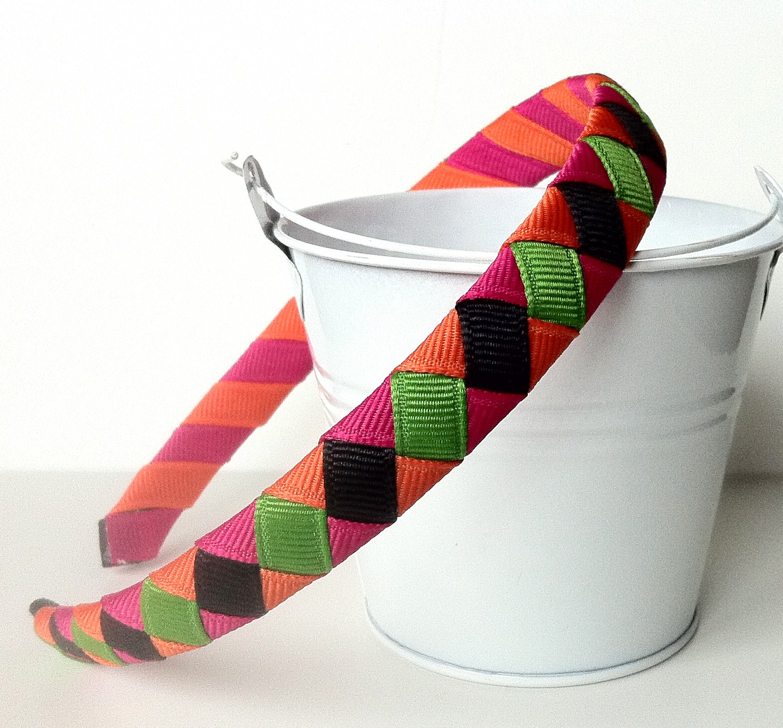 Fall Woven Headband: Half Inch Wide Halloween Theme on Luulla