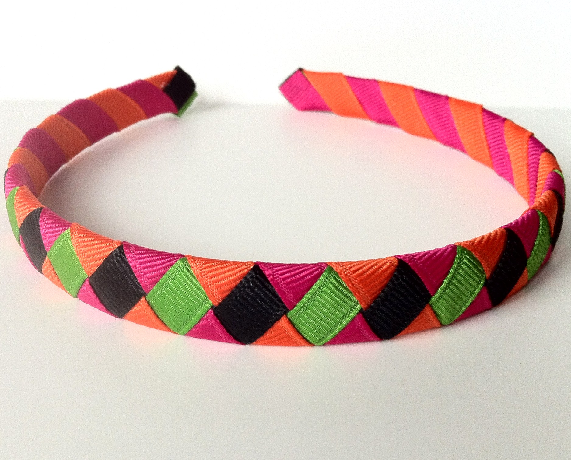 Fall Woven Headband: Half Inch Wide Halloween Theme on Luulla